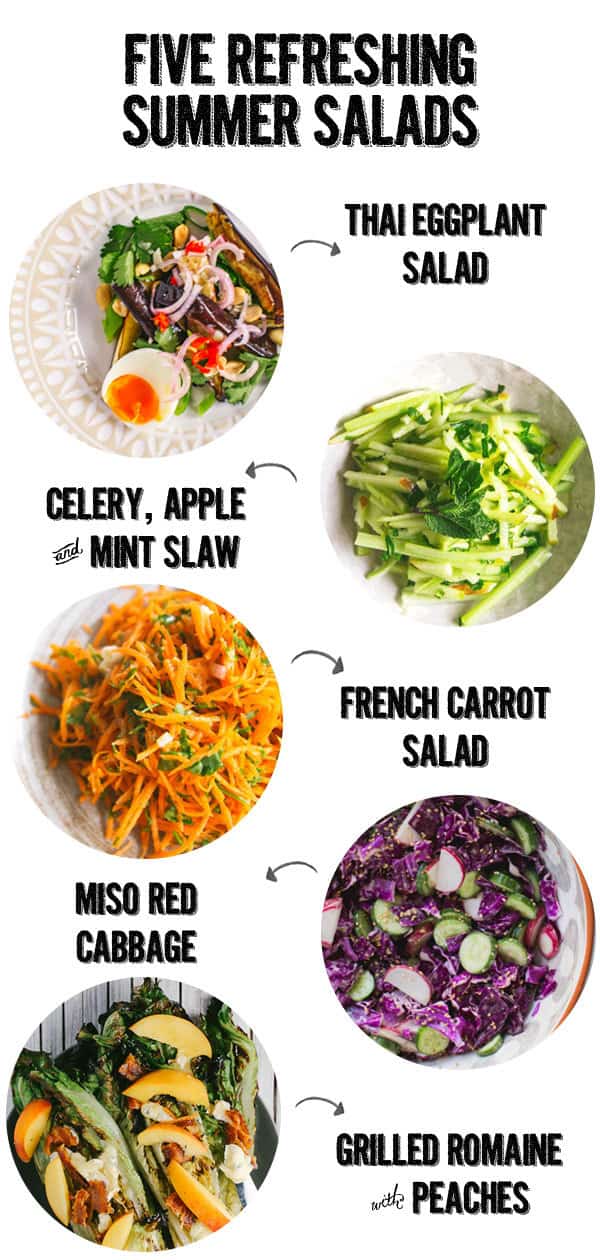 Five Refreshing Summer Salads - Grits and Chopsticks